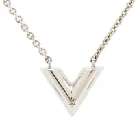 ヴィトン ネックレスエセンシャルV M63197 メタル ネックレス LE3232 シルバー ABランクの買取参考価格（a4082740 ...